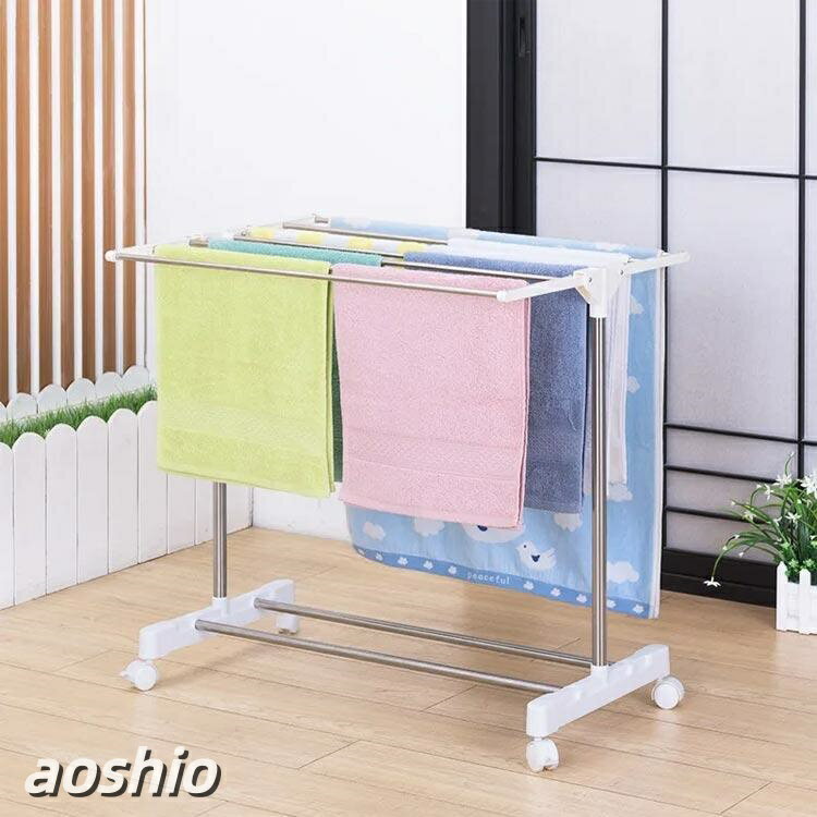 組立後サイズ:74x40x70cm収納後サイズ:74x11.7x70cmタオルハンガー タオル掛け タオルスタ 日用品雑貨 文房具 手芸 超目玉商品