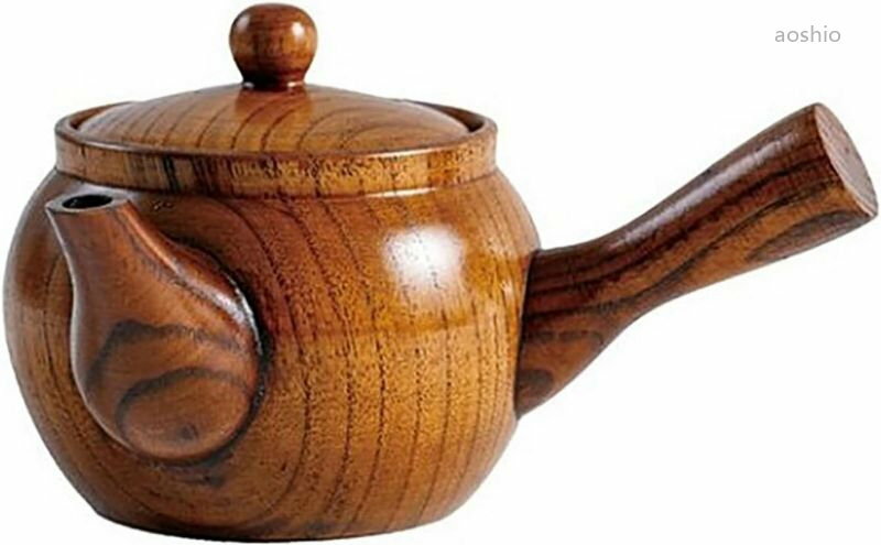 急須としても使え、400mlの容量で様々な種類のお茶が楽しめる便利なティーポットです。片手で使える小ぶりなサイズで、家族のティータイムに最適。木の風合いがぬくもりを与え、ナチュラルテイストの部屋にぴったりマッチします。かわいい形状と温かみの...