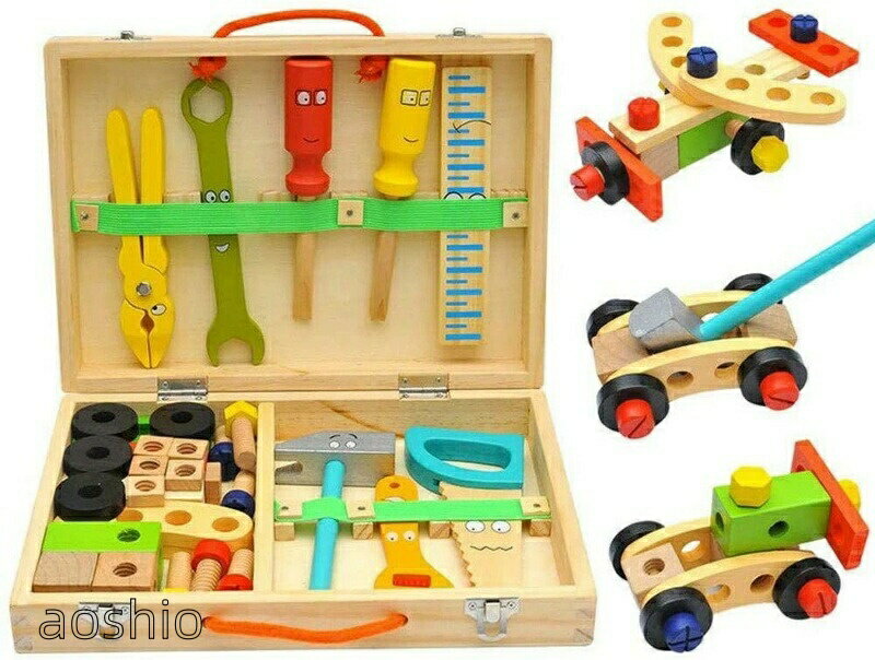 商品情報仕様 商品情報 商品紹介 【教育プロモーター】 ツールキットは、子供の認知能力、実践能力、および脳の発達を強化できます。毒性のない仕上げで子供に安全な素材であり、3歳以上に適した小さな手や指に適しています。 【実用的】 43ピースの...