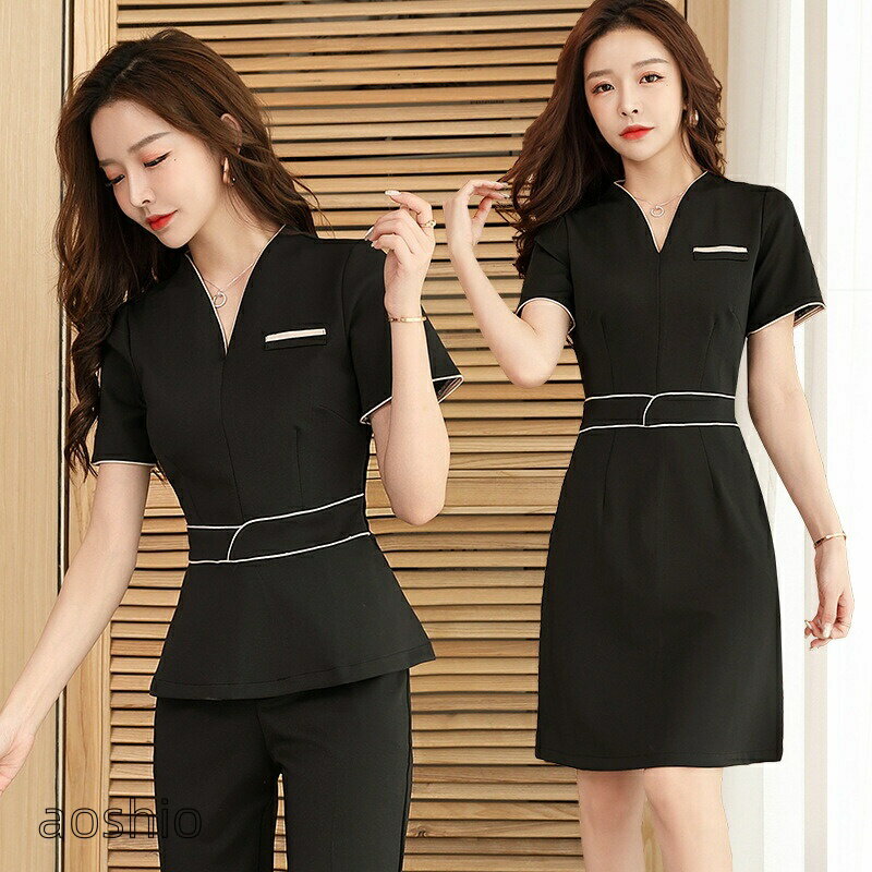 商品詳細:サイズ:/S/M/L/XL/2XL/3XL/4XL〇エステサロン 美容院 レディースクリニックなどに向けて製作した〇機能性 シルエット 上品さ 素材にこだわった〇エレガント&クラシカルなユニフォームです。〇ストレスなく動ける、着心...