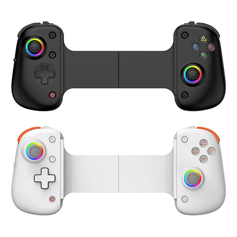 モバイルゲームコントローラー iOS/Android/Switch/PS3/PS4/PCなど幅広い機種に対応 幅128～289mmのスマホやタブレットを挟み込める、Bluetooth対応コントローラー。 スティック操作だけでなく、ジャイロ操...