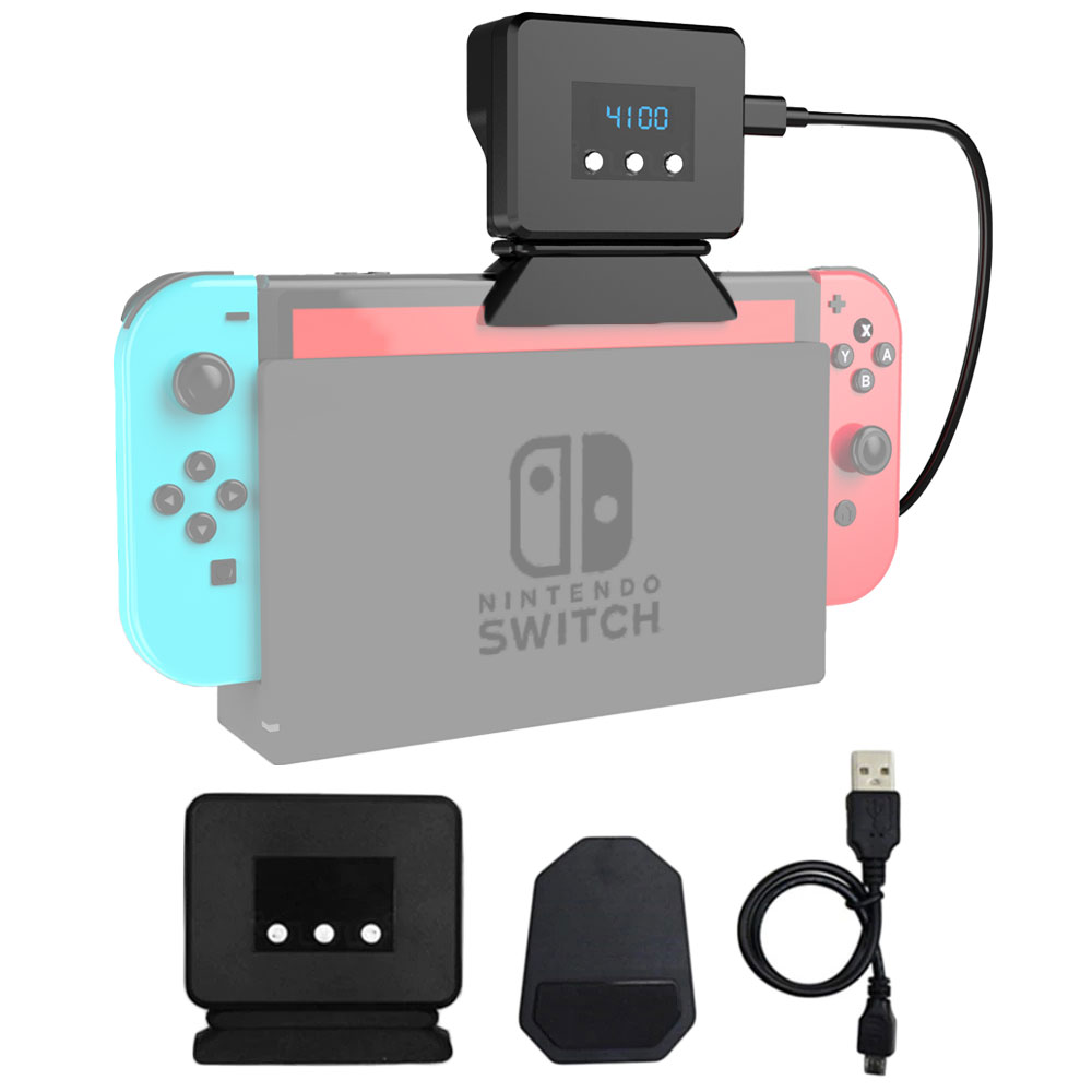 ◇ Switch用冷却ファン 説明 ◇ ● Nintendo Switch本体に取り付ける冷却ファンです。 ● スイッチ本体から直接温かい空気を吸い出し効率的に冷却してくれる放熱装置です。 ● 効率的な冷却と静音性を実現し、スイッチの熱暴走...