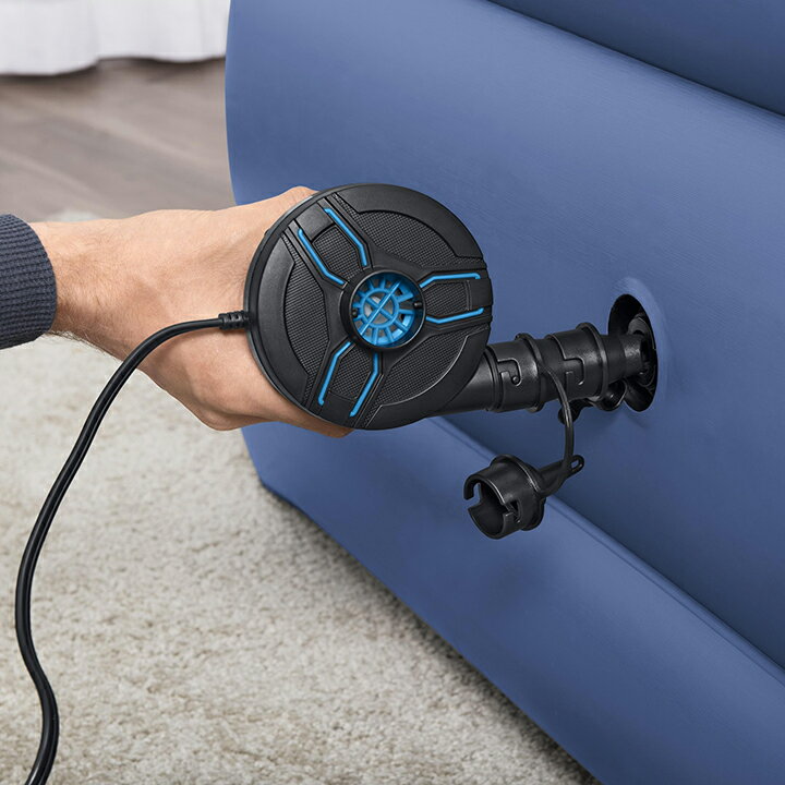 ■商品名：POWERTOUCH AC電動エアポンプ ■商品コード：30865100 3種類のアダプターを備えた100V電源式エアポンプです。 【商品詳細】 サイズ：約幅11.3cm×奥行10.1cm× 高さ11cm 重量：約0.387kg ...