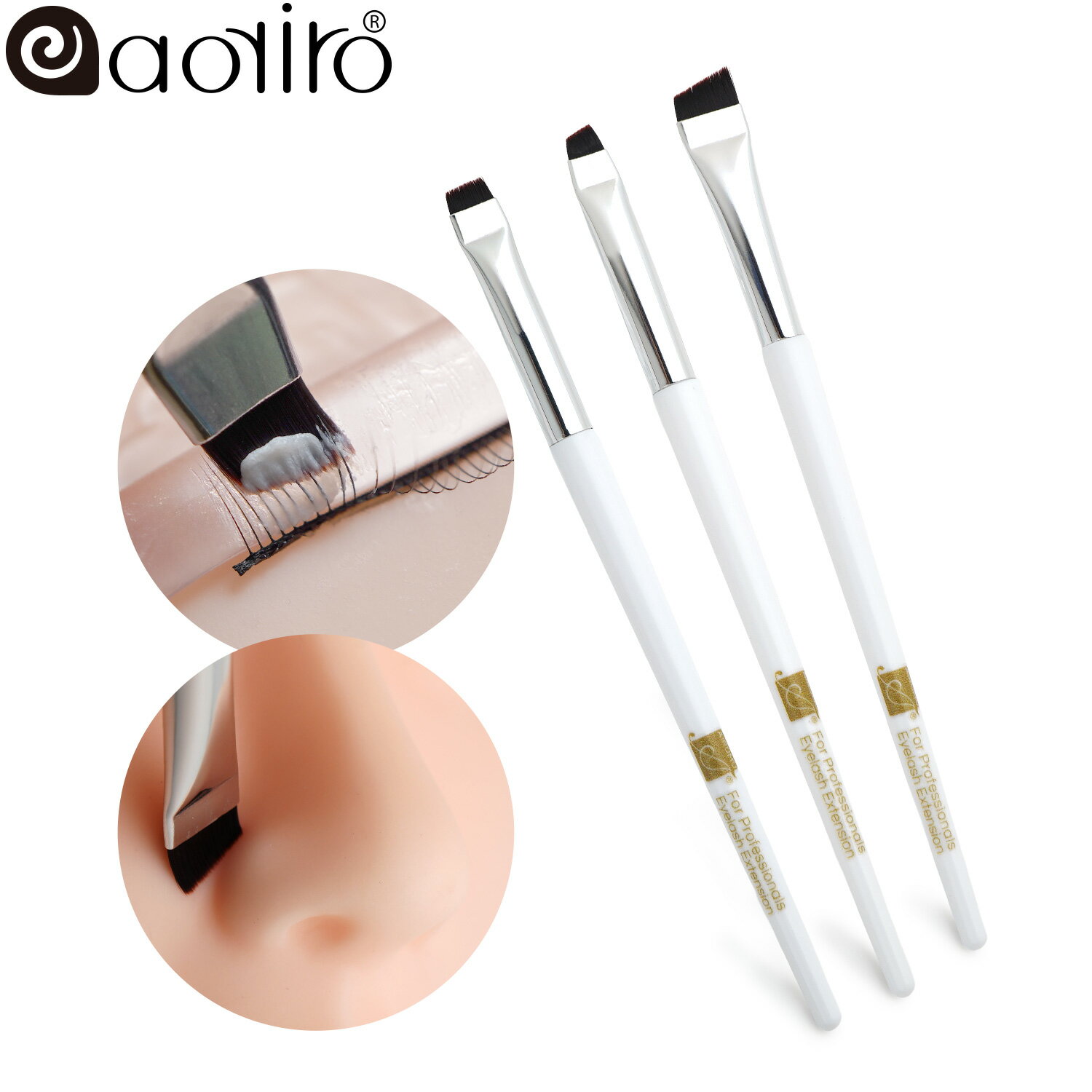 特徴 ● 薄型フラットブラシ 薄くコシのある毛先で薬剤を均一に塗布。 ● 適度な弾力 柔らかすぎず、操作しやすい筆圧コントロール。 ● 細部まで塗布しやすい設計 根元や細かい部分にも薬剤をのせやすい。 ● マルチ用途 ラッシュリフト / ア...