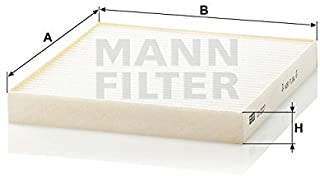 MANN-FILTER キャビン フィルター 車内の快適さを高め、新鮮な空気を保ちます。 MANN エアコンフィルター （ジープ／パトリオット） CU 2227 (ABA-MK74 2007/08-) 【適合確認について】 お車の年式やグレ...