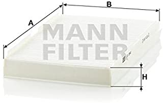 MANN-FILTER キャビン フィルター 車内の快適さを高め、新鮮な空気を保ちます。 MANN エアコンフィルター （プジョー/307SW） CU 2940　【型式：3EHNFU・3EHRFN・3EHRFJ 初年：2002/08-200...