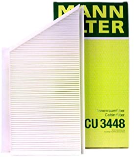 MANN-FILTER キャビン フィルター 車内の快適さを高め、新鮮な空気を保ちます。 MANN エアコンフィルター (プジョー/206) CU 3448 【型式 T14・T14A・T16・T16XS・T16XT・T16RG・T1S16・...