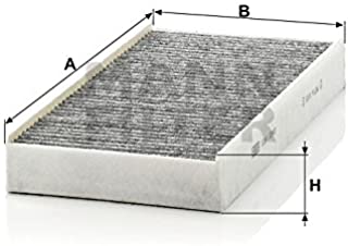 MANN-FILTER キャビン フィルター 車内の快適さを高め、新鮮な空気を保ちます。 MANN エアコンフィルター （プジョー/407） CUK 3240 【型式：D2・D2BR・D2Y・D2BRY・D2V・D2BRV・D2CPV 初年...