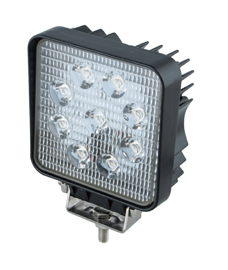 サイズ：約109×109×奥行50mm、作動電圧：DC10V～110V、DC12V時：約1.6A、DC24V時：約0.9A、DC48V時：約0.5A、明るさ：2000lm、重さ：約490g、ノイズ対策品 ・色温度、LED色 6000K、ホワ...