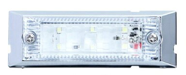 ■サイズ　32×97×高さ13mm ■材質 本体：ABS、レンズ：PC ■定格 DC24V：約20mA/約0.5W ※本製品の本体は防塵防水処理（IP67相当）されていますが、本体とレンズは脱着が可能なため、本体とレンズの間に水が入る場合が...