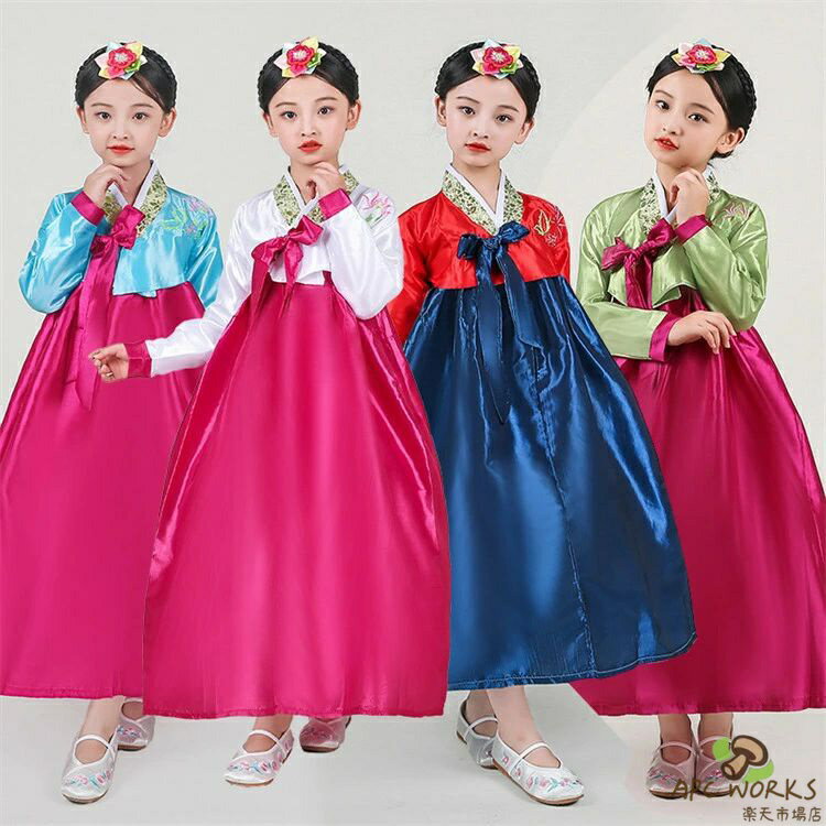 子供用チマチョゴリ 韓国風 韓国伝統衣装 チマチョゴリ 韓国ドレス 朝鮮族衣装 イベント パーティードレス コスプレ 子供 キッズ 女の子 カラードレス ステージ 撮影 子供服 かわいい 舞台衣装 ドレス 学園際 文化際 二次会ドレス 民族...