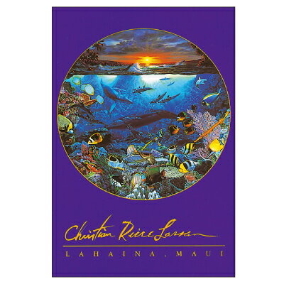 クリスチャン・リース・ラッセン(Christian Riese Lassen )…アメリカ・カリフォルニア州生まれ。国際的に賞賛されているハワイの海洋画アーティスト、クリスチャン・リース・ラッセンは自然の美しいマウイ島で育った。 ラッセンは...