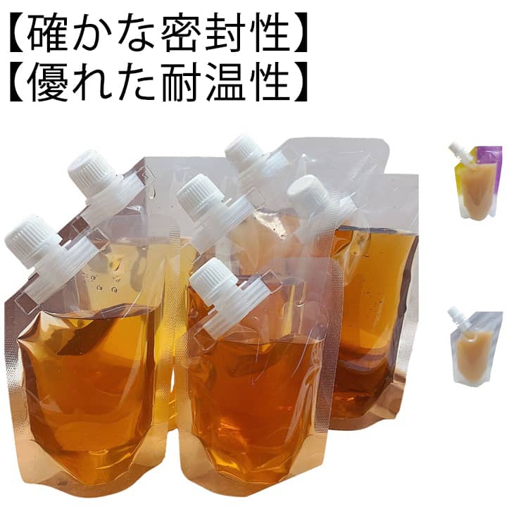 【確かな密封性】 ねじ込み式のキャップと高品質なPET素材により、優れた密封性を実現。液漏れの心配がなく、中身を安心して保管・携行できます。【優れた耐温性】約-20℃～100℃の温度環境に対応。冷たい飲み物から温かいスープまで、様々な温度の...