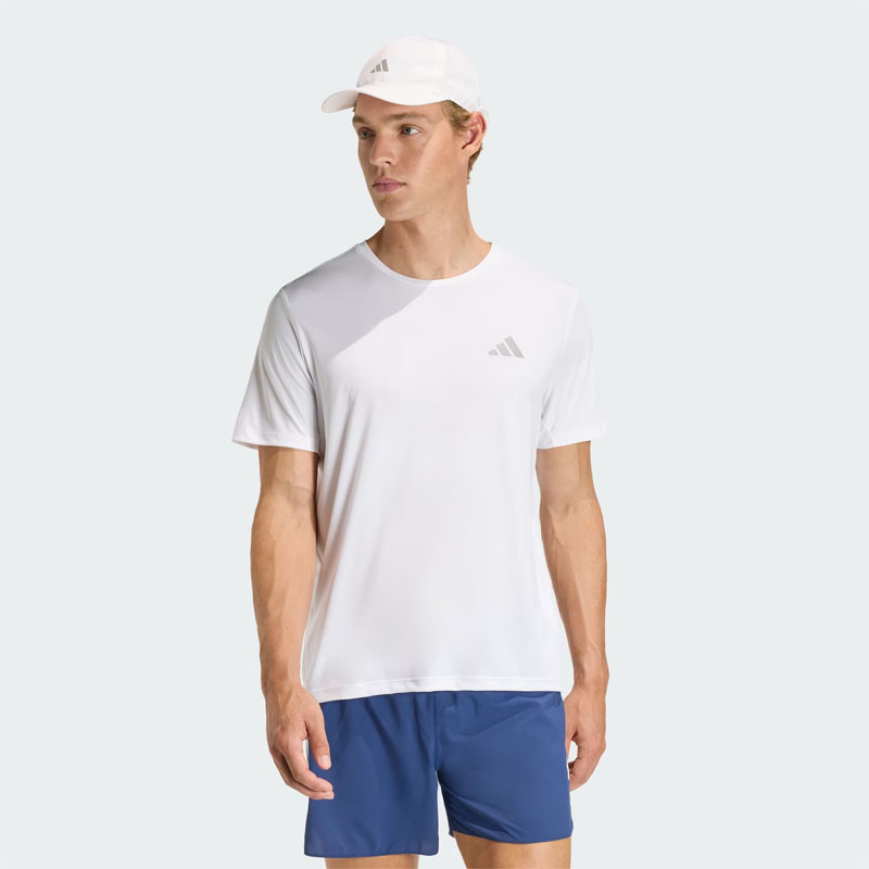 メンズ パフォーマンス Adi365 ランニング エッセンシャルズ Tシャツ adi365 Run Essencials Tee サイズ＆フィット感 レギュラーフィット： タイトでもルーズでもなく、ちょうどいいフィット モデルは着用サイズ5...