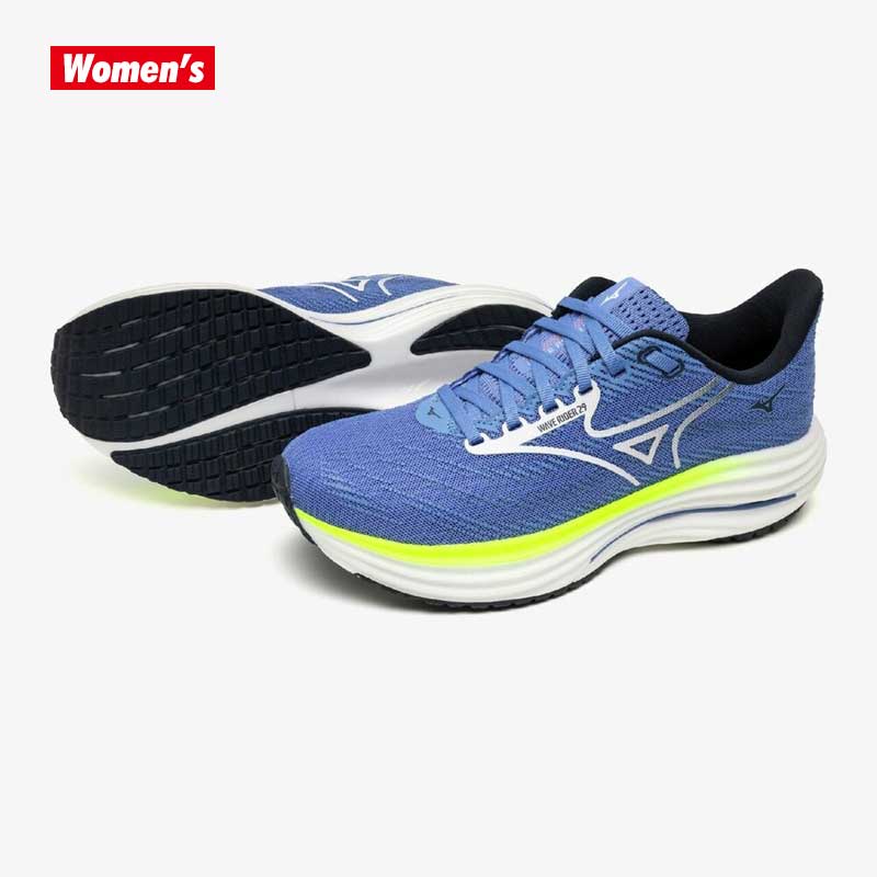 ミズノ ウエーブライダー 29 MIZUNO WAVE RIDER 29 J1GD2503-72 ウィメンズ ランニングシューズ 25famr mwr29 レディース 女性用 クッション 安定感 マラソン完走 WAVERIDER29 ウエー...