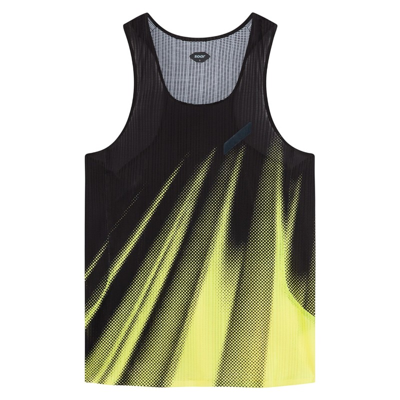 商品名: MENS RACE VEST 2．0 品番: AW26SV7M カラー: BLKYE カラー名称: BLKYE メンズ レースベスト 2.0 商品番号： sv7m 超軽量44gのレースベスト よりすっきりとしたカットとシャープなシ...
