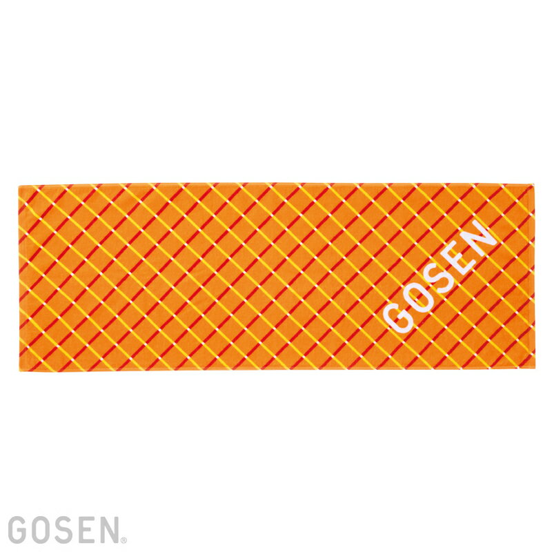 ●メーカー：ゴーセン ●サイズ：40×110cm ●素材：コットン100％ ●製品国：日本製 タオル スポーツタオル ゴーセンタオル TOWEL フェイスタオル