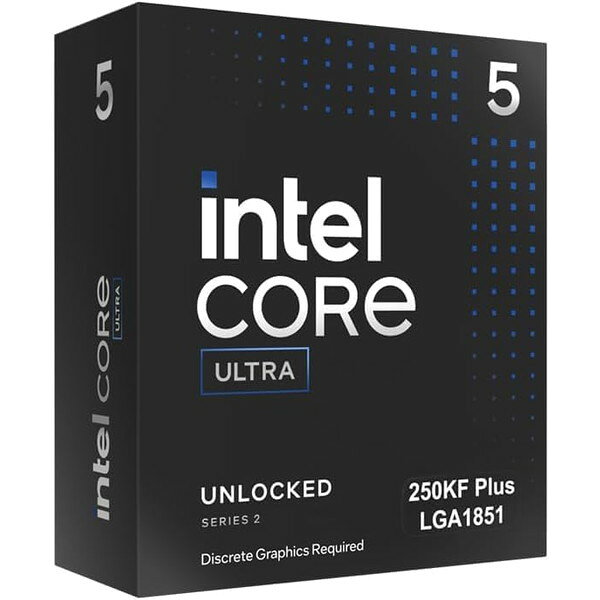 *スペック*プロセッサ名Core Ultra 5 250KF Plus(Arrow Lake)世代・シリーズCore Ultra シリーズ2ソケット形状LGA1851コア数18コアPコア：6+Eコア：12TDP・PBP125 WMTP159...