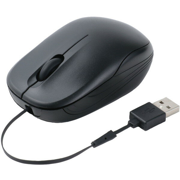 リール式静音有線マウス軽量＆コンパクト！コード巻き取り式の静音有線マウス！商品説明リール巻き取り式でコンパクトに収納できる静音有線マウスです。USBコネクタ部分が本体裏面にマグネットでピタッとくっつくので持ち運び時、収納時に邪魔になりません...