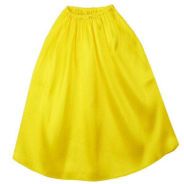 ソフトサテン マント・スカート ストレート ロング 黄マントにもスカートにも！自由にアレンジできる衣装ベース！商品説明大人気の衣装ベースシリーズのマント・スカートのロングタイプです。マントにもスカートにもアレンジできます。サテン生地で、肌触...