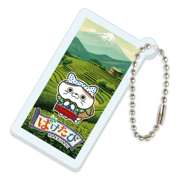 ばけたびお茶 アクリルキーホルダー 四角日本を旅する「ばけたび」シリーズから、お茶デザインの限定キーホルダー登場！商品説明日本を旅するけものたち「ばけたび」がお茶に化けて登場！お茶デザインのばけたびキャラクターが描かれたアクリルキーホルダー...