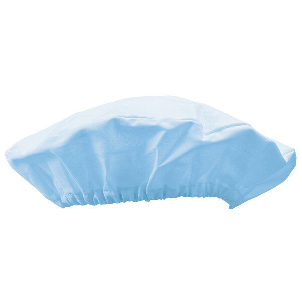 給食帽 ブルー衛生的！かわいいパステルカラーの給食帽！商品説明やさしいパステルカラーが印象的な清潔感あふれる給食帽です。頭囲46〜75cmのフリーサイズです。ゴム仕様でフィット感も快適。軽くて通気性が良く、長時間の作業にもぴったりです。給食...