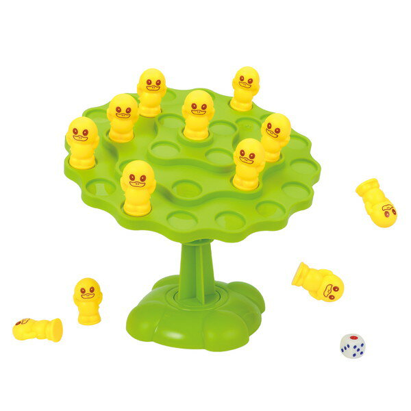 ドキドキ!あひるバランスゲームミニ揺れる土台にドキドキ！スリル満点のかわいいパンダバランス！商品説明かわいいあひるのコマをバランスよく積み上げるスリリングなバランスゲームです。サイコロを振って出た数だけあひるを土台に乗せていくシンプルなルー...