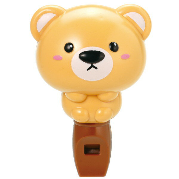 ベアーホイッスル小さな手でも吹きやすい！かわいいくまのホイッスル！商品説明丸くて愛らしい、かわいいくまの形をしたホイッスルです。ストラップ付きで首から下げられ、おでかけやイベントに便利です。やさしい音色で小さなお子さまでも楽しく遊べます。検...