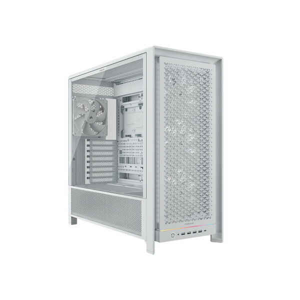 InfiniRailシステムにより柔軟なファンレイアウトを実現。PWMファンを備え、背面コネクタ設計のマザーボードに対応するミドルタワー型PCケース・カスタマイズ性の高いモジュラー式を採用・高エアフローのために最適化されたフロントパネル・E...