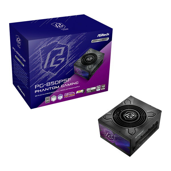 PG-850PSF 標準SFXフルモジュラー 製品概要 ・80 PLUS PLATINUM認証 ・Cybenetics PLATINUMおよびLAMBDA A++認定 ・ATX3.1およびPCIe5.1対応 ・完全モジュラーケーブル設計 ・...