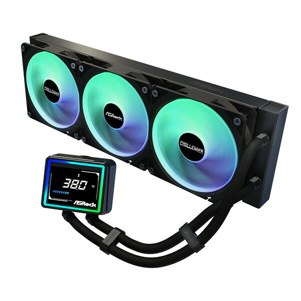 Challenger 360 Digital Challenger 水冷CPUクーラーは、勝つためのゲーミングスピリットを体現した冷却デザイン。 3インチのデジタルディスプレイ、躍動感あるARGBイルミネーション、性能に合わせて最適化したフ...