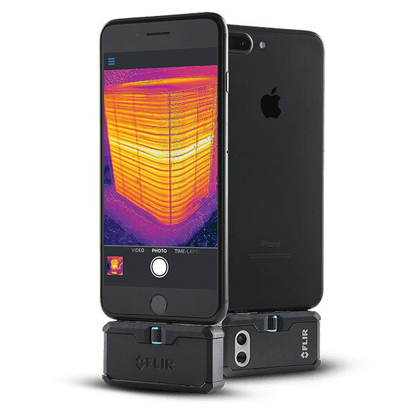 FLIR ONE Pro Android版 USB-C プロフェッショナルグレードのスマートフォン用赤外線カメラ Flir One Proは、配電盤検査、機械システムのトラブルシューティング、HVACの問題の検索、水による不具合の発見など、...