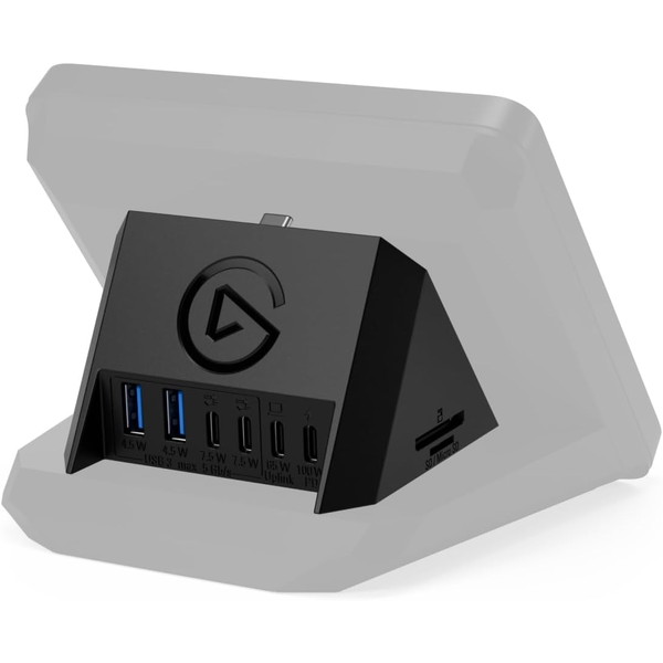 USB Hub Stream Deck + 専用マルチポートアダプタ Stream Deck + の背面に接続できるUSB Hubは、現代のクリエイターに必須な追加のポートを提供します。 最高4台のデバイスを接続可能。高速転送とSDカードリ...