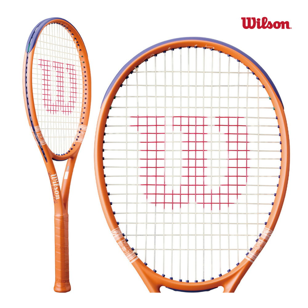 【商品名】ULTRA 100 V5 Roland-Garros 2026　(ウルトラ100 V5 ローランギャロス26 ) 【品番】WR201711U2 【フェイス面積】100平方インチ 【平均ウエイト】 300 g 【バランスポイント】3...