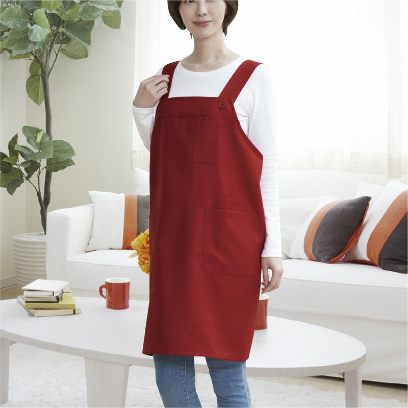 撥水加工だからお料理教室や台所仕事にピッタリ！ ポケットもたくさんついてるのでDIYにも。 しわになりにくい素材なのでアイロンいらずで楽ちん♪ ◆素材 ポリエステル100％ ◆サイズ（約：単位cm）：M〜L / LL〜3L バスト：79〜9...