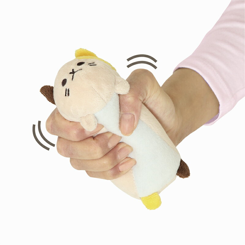 可愛いネコのぬいぐるみで握力トレーニング！握力は加齢と共に衰えます。このにゃんトレハンドを1日10回、ぎゅっと握って握力アップ！ソフトとハードのセットで、水洗いOKです。日常の「握る力」をいつでも手軽に楽しくトレーニング。可愛いネコのぬいぐ...