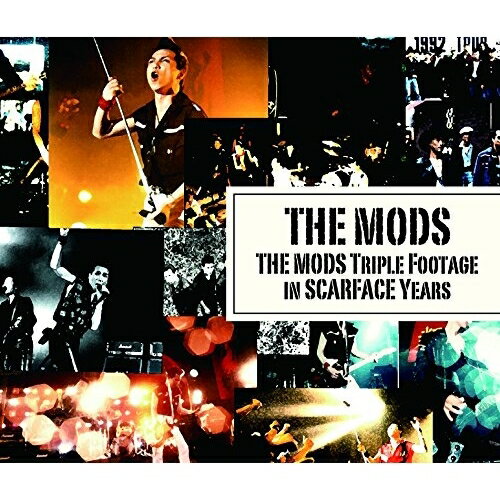 THE MODS TRIPLE FOOTAGE IN SCARFACE YEARS (本編ディスク2枚+特典ディスク1枚)THE MODSモッズ もっず　発売日 : 2016年8月24日　種別 : DVD　JAN : 49880081009...