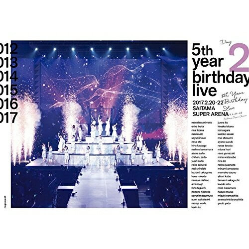 乃木坂46 5th YEAR BIRTHDAY LIVE 2017.2.20-22 SAITAMA SUPER ARENA Day2(Blu-ray)乃木坂46ノギザカフォーティーシックス のぎざかふぉーてぃーしっくす　発売日 : 2018...