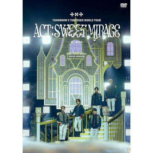 TOMORROW X TOGETHER WORLD TOUR(ACT : SWEET MIRAGE) IN JAPAN (通常盤)TOMORROW X TOGETHERトゥモローバイトゥギャザー とぅもろーばいとぅぎゃざー　発売日 : 20...