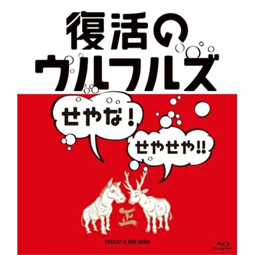 復活のウルフルズ〜せやな!せやせや!!〜YASSA!!&ONE MIND(Blu-ray)ウルフルズうるふるず　発売日 : 2014年12月17日　種別 : BD　JAN : 4943674199709　商品番号 : WPXL-90088【...