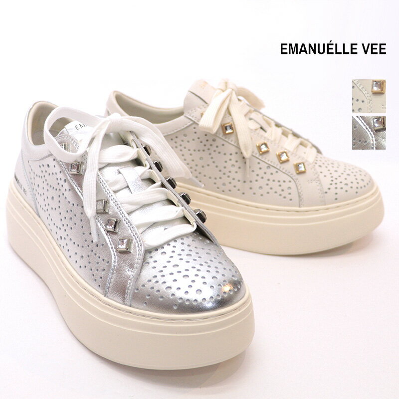 メーカー希望小売価格はメーカー商品タグに基づいて掲載しています実用性とデザイン性が共存する、ラグジュアリーなスニーカー。 パンチングレザーの春夏らしい軽やかさと、シューレースホールにあしらわれたビジューがアクセントになったスニーカー。高級感...