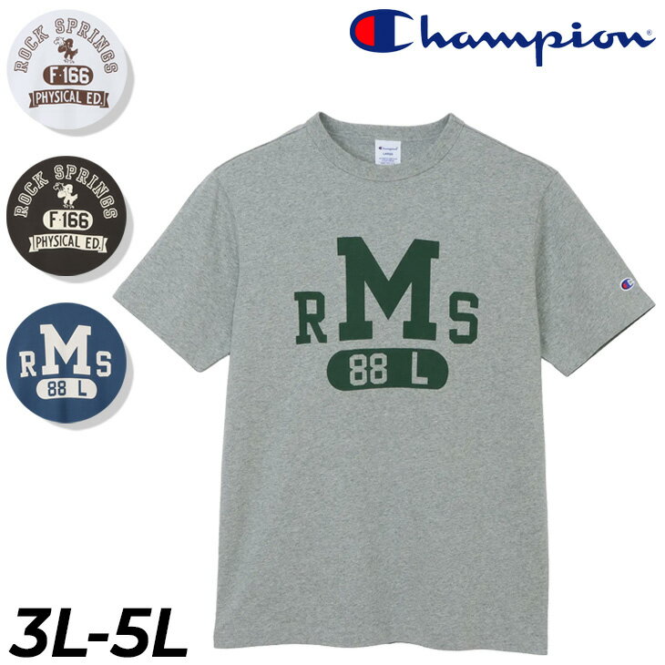 ◆ 商品詳細情報 ◆ ブランド チャンピオン Champion 商品番号 C3-D347L カラー (008)ホワイト/ブラウン (055)オフブラック (070)オックスフォードグレー (385)ダークブルー サイズ 3Lサイズ 4Lサイ...