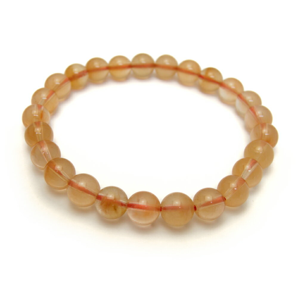 ■商品の内容 レッドルチルクォーツ 薄い 約8mm 一連ブレスレット 16cm 天然石 パワーストーン レッドルチルクォーツ：透明な水晶に針が入ることで、万能の幸運石である水晶のパワーをいっそう強力にします。まるで本物の水のように水晶は悪運...