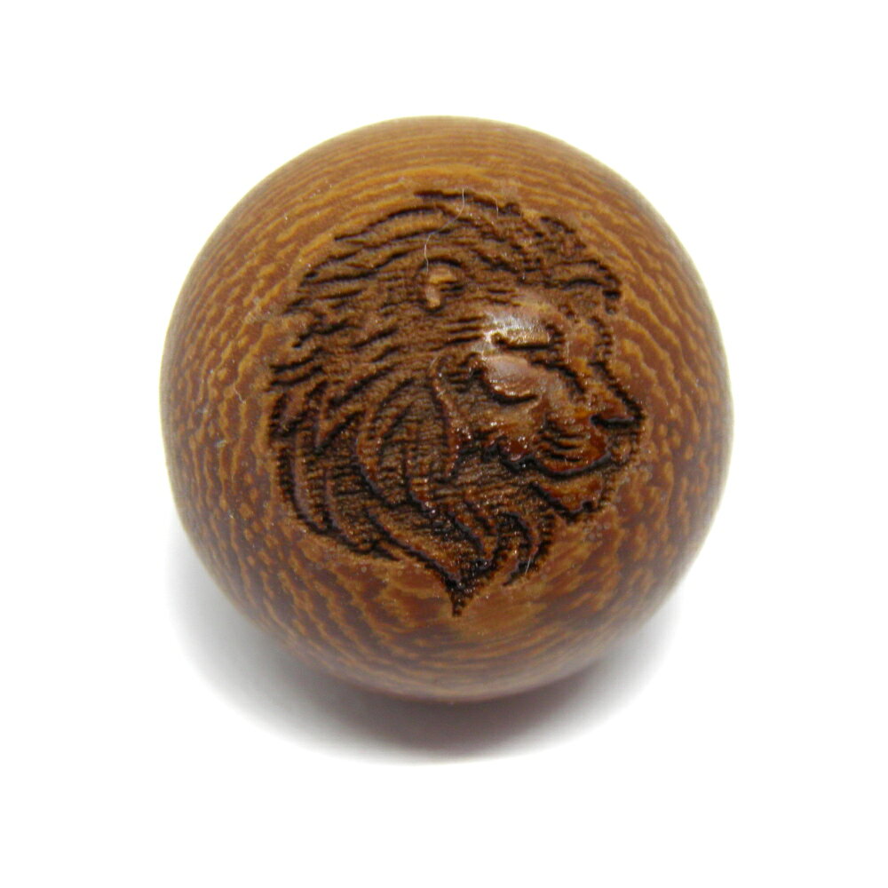 ■商品の内容 カカオ 大粒 百獣の王 ライオン ビーズ 20mm玉ビーズ 一粒売り 天然石 パワーストーン 別名はシシ（獅子）と言われています。オスの体重は250キロを超えることもあり、ネコ科ではトラに次いで2番目に大きいです。百獣の王（ひ...