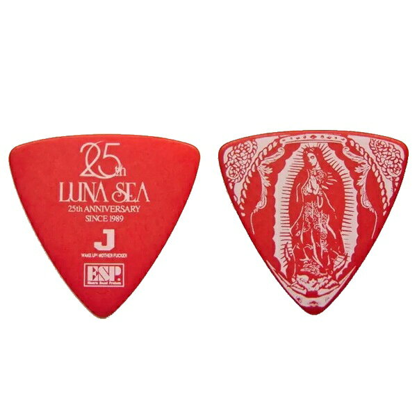 ※画像のピックは1枚のピックの表と裏の画像です。 LUNA SEA　ベーシスト J　シグネーチャーピック ファン必見のアイテム！ 25th ANNNIVERSARY 限定ピック 生産完了の大変貴重なピックです。 ◆材質；ポリアセタール ◆厚...