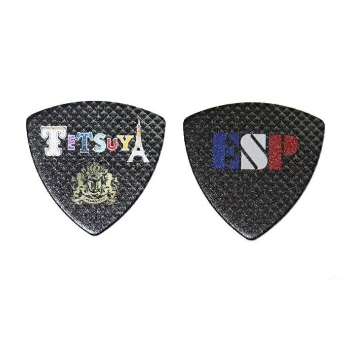※画像のピックは1枚のピックの表と裏の画像です。 TETSUYA ソロデビュー15周年記念 PICK シグネーチャーピック ファン必見のアイテム！ TETSUYAの新しいロゴを使用し一見シンプルなデザインに見えるピックですが、 ロゴの一文字...