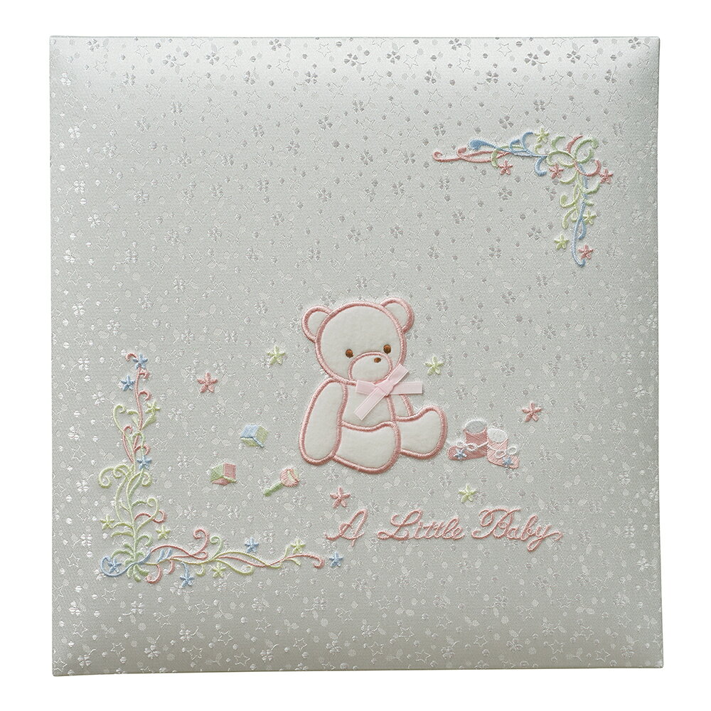 フエルアルバム誕生用本体刺繍名入れ可能※刺繍名入れは別途です。A Little Baby(英)小さな赤ちゃん