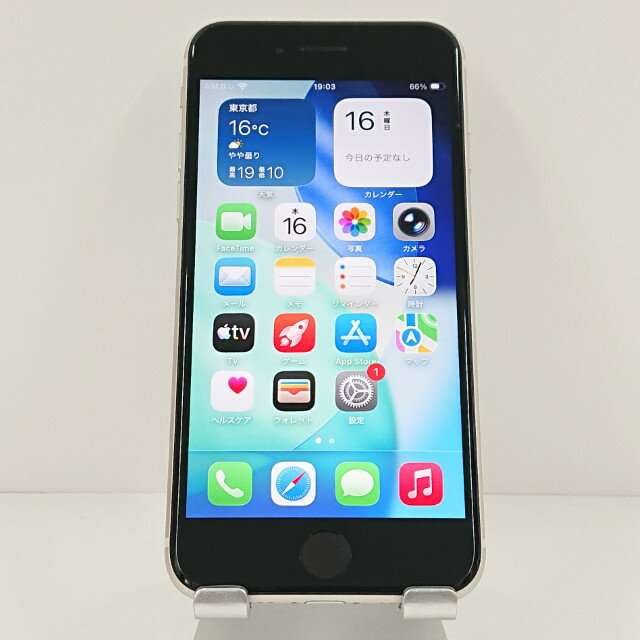 ■機種名 iPhoneSE 第3世代 64GB ドコモ スターライト ■商品仕様 IMEI：350158427403979 OSバージョン：26.3 バッテリー最大容量：79パーセント SIMカードサイズ：nano-SIM/eSIM SIM...
