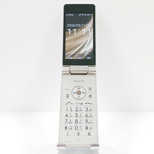 ■機種名 AQUOS ケータイ SH-02L ドコモ ゴールド ■商品仕様 IMEI：357776097292761 OSバージョン：8.1.0 バッテリー最大容量：- SIMカードサイズ：nano-SIM SIMロック解除：〇 ネットワー...