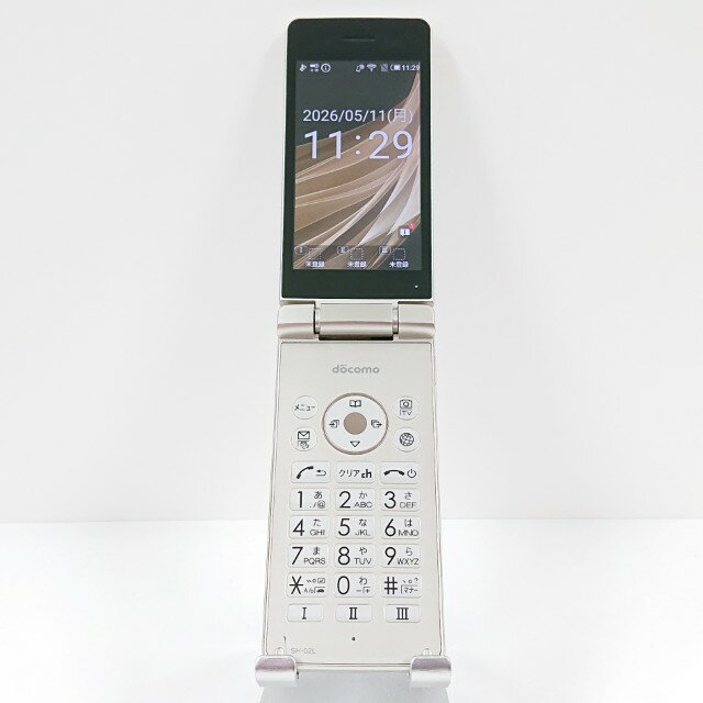 ■機種名 AQUOS ケータイ SH-02L ドコモ ゴールド ■商品仕様 IMEI：357776094865445 OSバージョン：8.1.0 バッテリー最大容量：- SIMカードサイズ：nano-SIM SIMロック解除：〇 ネットワー...